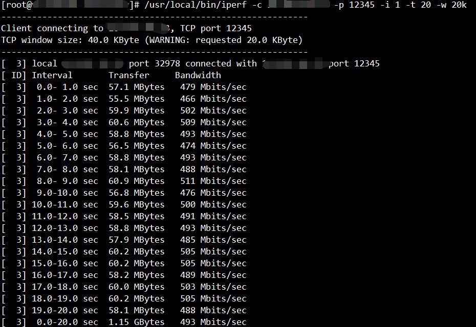 linux安装iperf测试两台机器之间的传输速度与带宽 – 砸壳猴